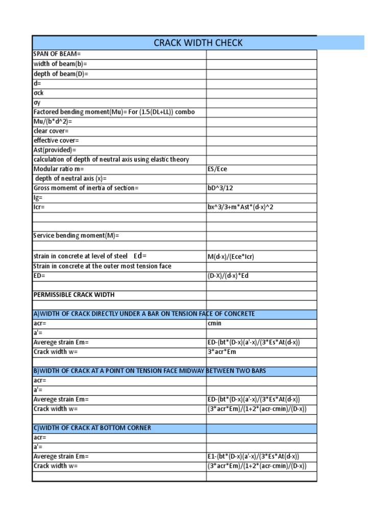 Short Term Deflection Calculation (Subramanyam Example 12.4) | PDF ...