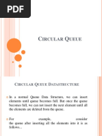 Circular Queue and Priority Queue | PDF | Queue (Abstract Data Type) | Computing
