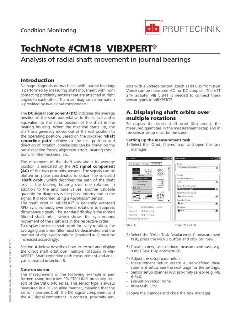 Lami-Kappa Technote 18 Vibxpert Shaftorbit Centerline en 2 | PDF ...