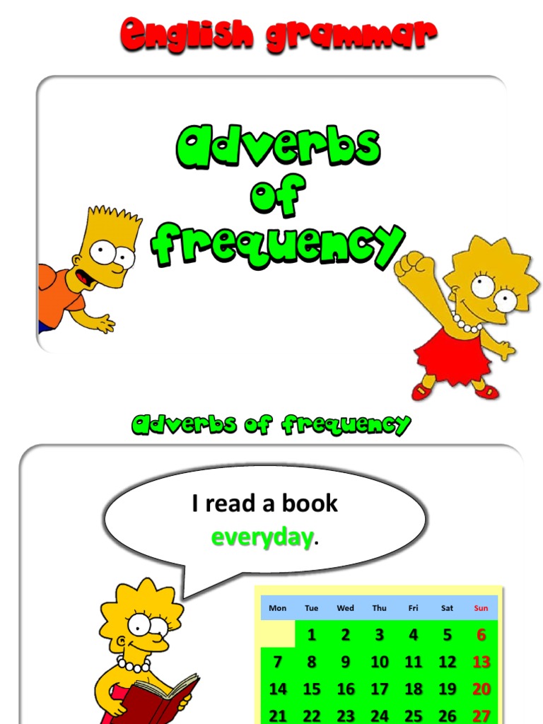 Adverbs of Frequency PPT Flashcards Fun Activities Games 42028 | PDF ...