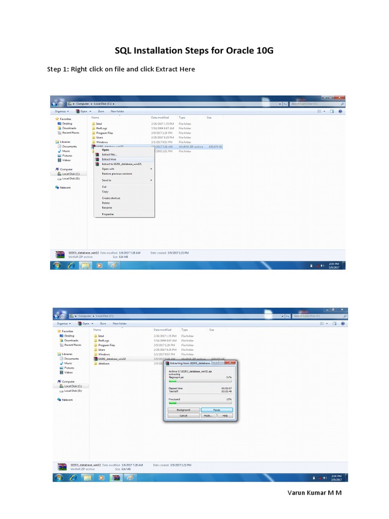 SQL Installation Steps | PDF