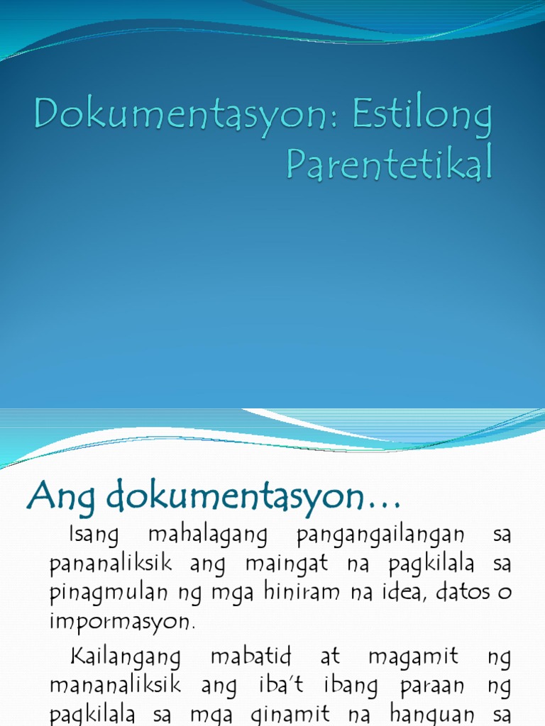 Fil 2 Lesson 3 | PDF