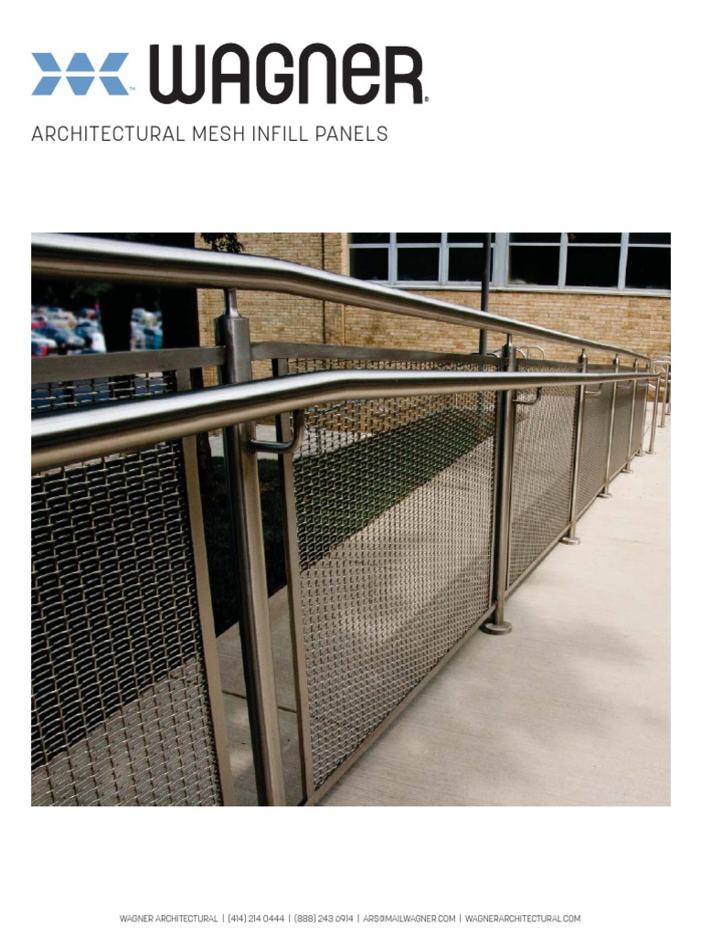 Architectural Mesh Infill Panels | PDF | Manufactured Goods