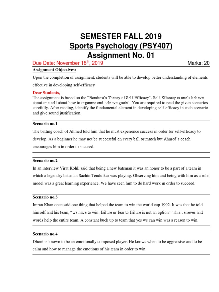 Analysis of Factors that Develop Self-Efficacy Based on Bandura's ...