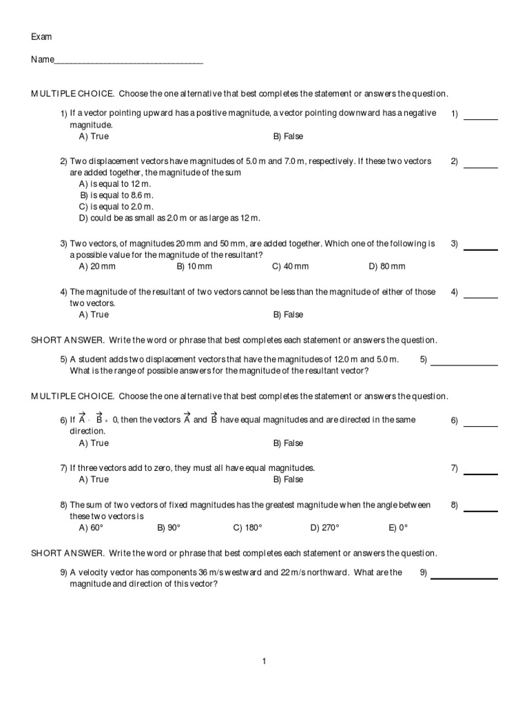 Quiz Grade 10 October | PDF | Euclidean Vector | Question