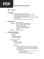 A Detailed Lesson Plan in EPP IV | PDF | Lesson Plan | Teaching
