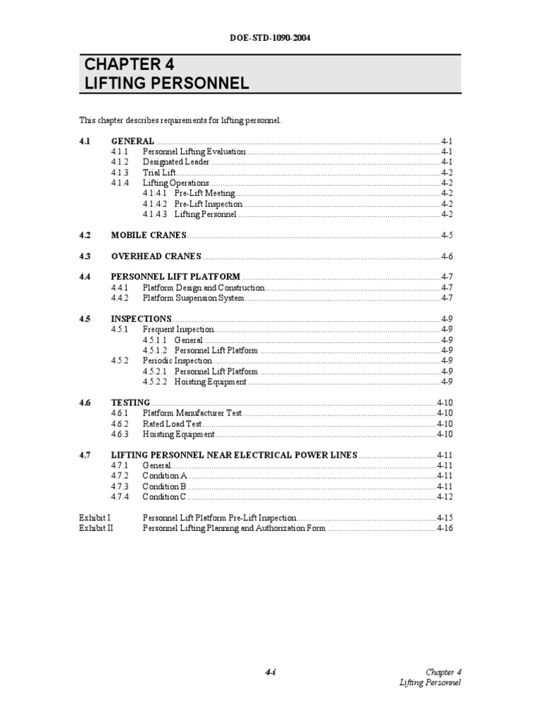 std1090-04 Chap4 | PDF | Crane (Machine) | Elevator