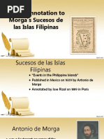 Antonio de Morga and His Sucesos de Las Islas Filipinas | PDF | Philippines