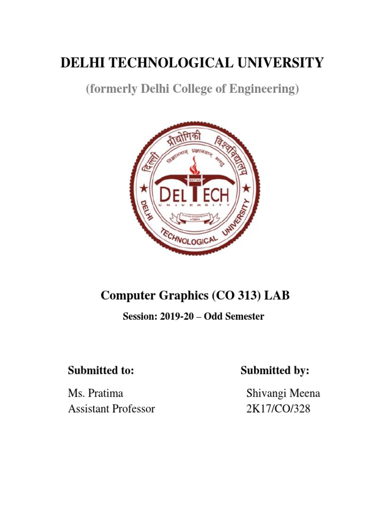 Implementation of Midpoint Ellipse Drawing Algorithm in C | PDF ...