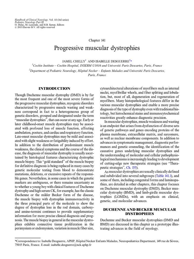 DMP Distrophy Muscular Progressiva | PDF | Muscular Dystrophy | Muscle