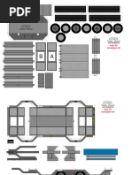 Boeing 727 Paper Model | PDF