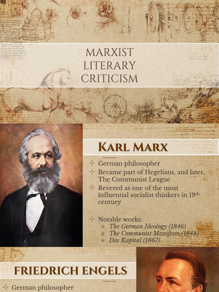 Marxist Literary Criticism | PDF | Karl Marx | Communism