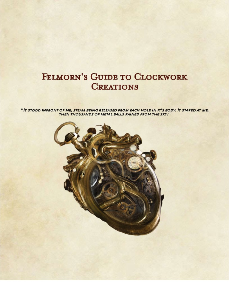 Clockwork | PDF