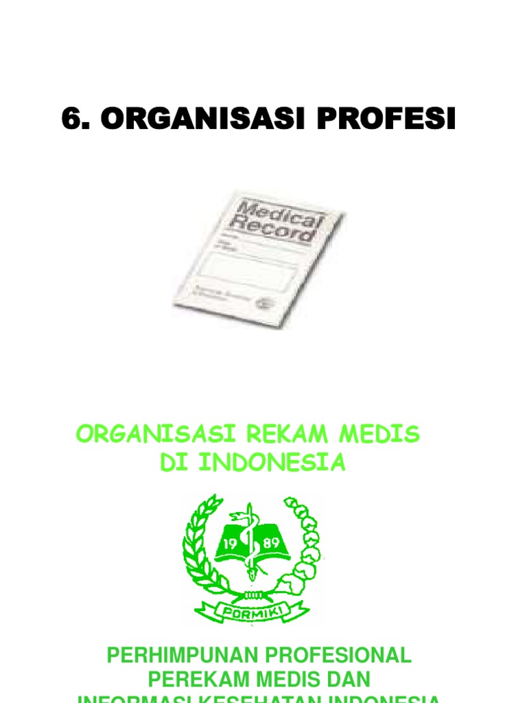Organisasi Profesi | PDF