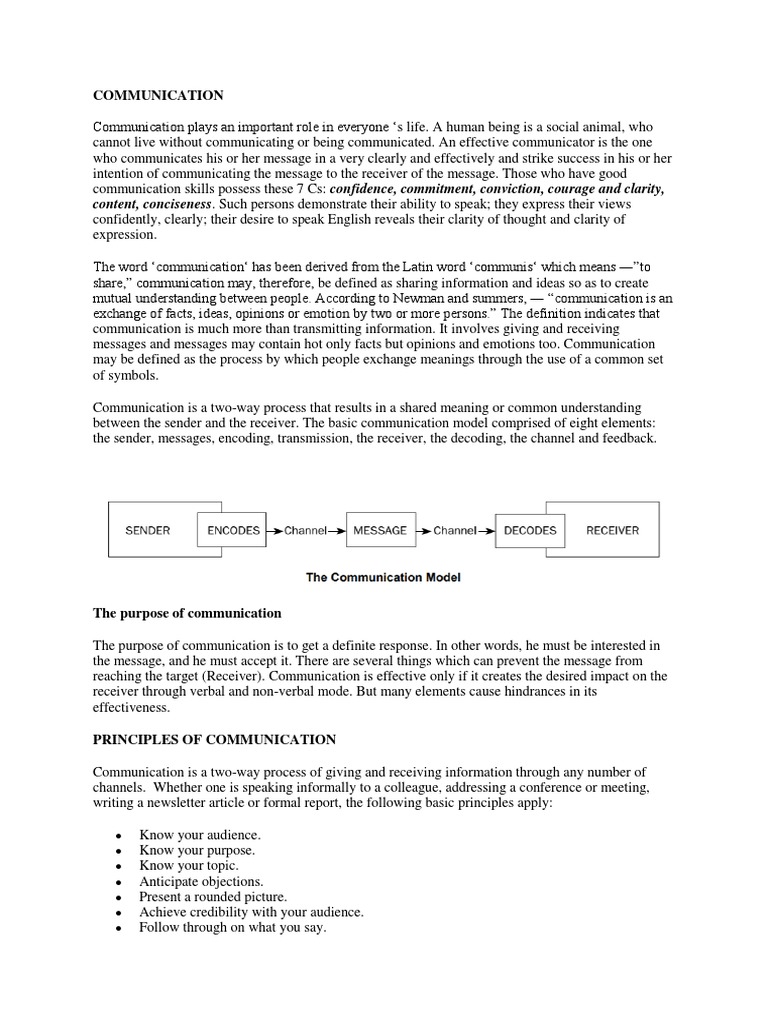 English Communication Skills | PDF | Nonverbal Communication | Body ...