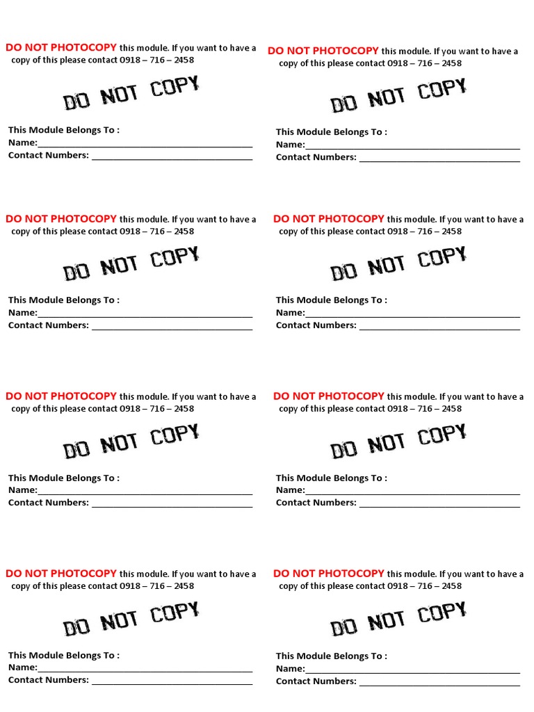 Do Not Photocopy Do Not Photo | PDF | Computers