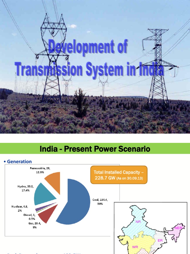 Presentation by Pgcil Development of Transmission System in India Foir ...