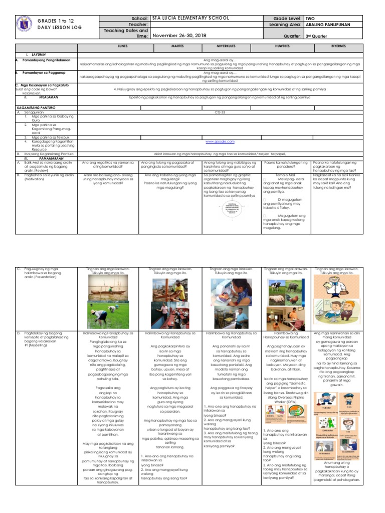 Araling Panlipunan 3rd Grading Week 4 | PDF