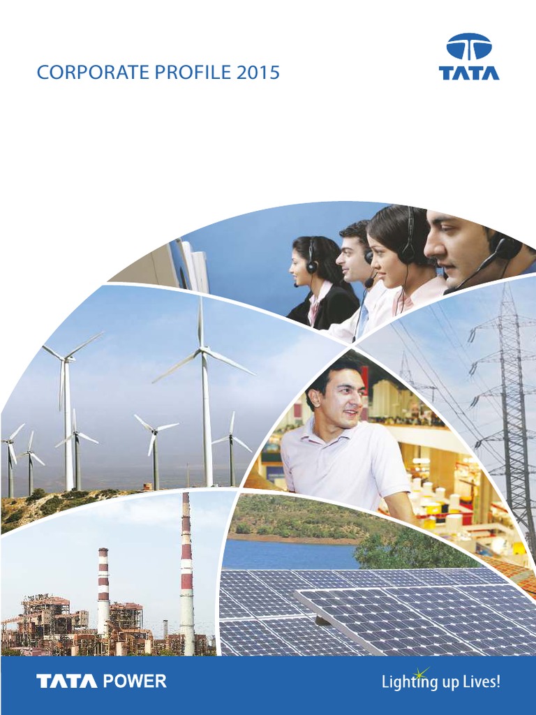 Tata Power Corporate Overview 2015 | PDF | Power (Physics) | Electric Power