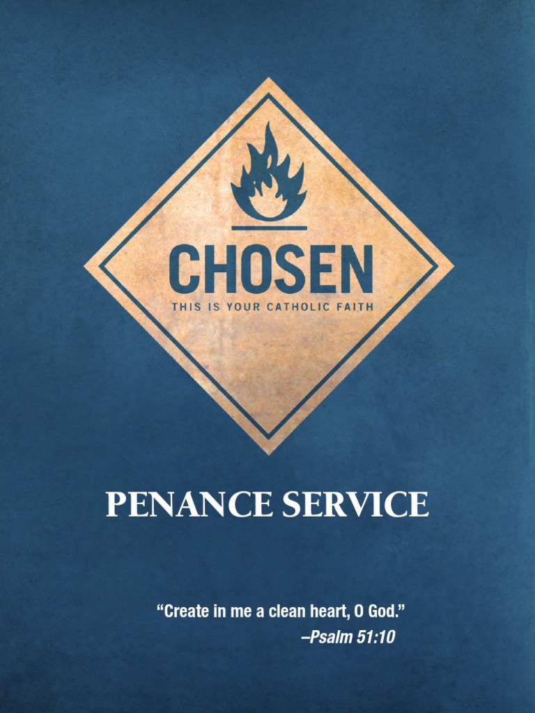 Penance Service | PDF | Penance | Confession (Religion)