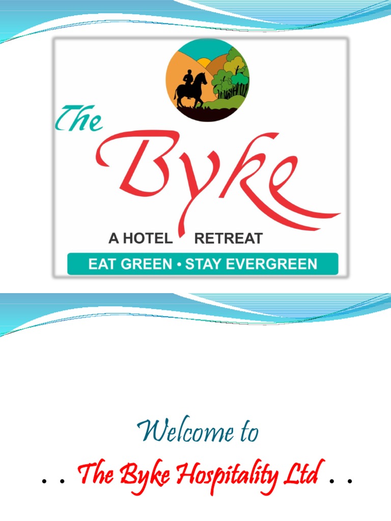 The Byke Hospitality Ltd. - Pure Veg Hotel Chain in India | PDF ...