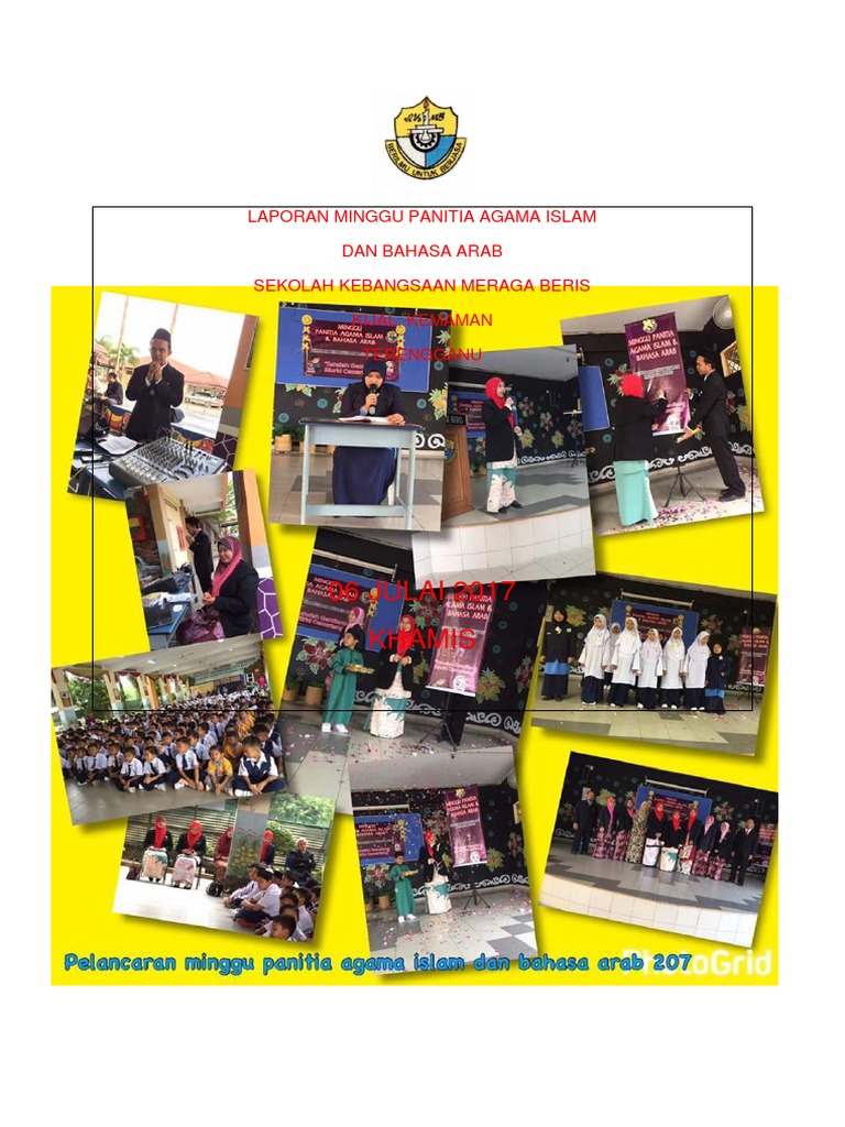 Laporan Minggu Panitia Agama Islam | PDF
