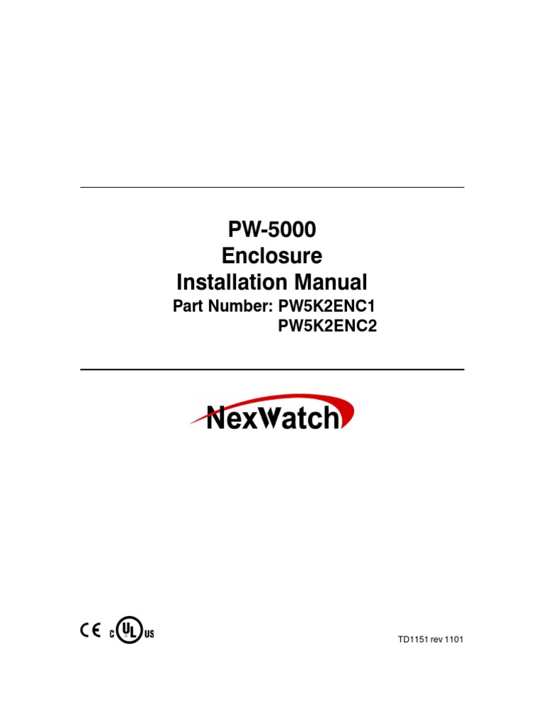 PW 5000 Enclosure | PDF | Microsoft Windows | Power Supply