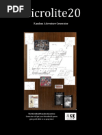 Random Effect d100 Table | PDF | Alcoholic Drinks | Beverages