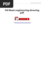 ND Bhatt Engineering Drawing Solutions PDF | PDF | Engineering | Plane ...