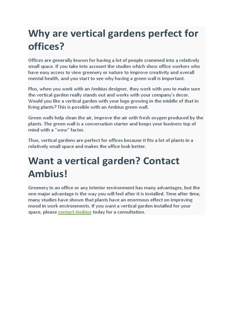 Vertical Garden Perfect | PDF