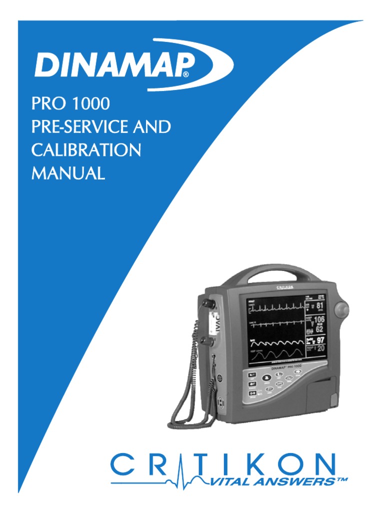 PRO 1000 Pre-Service and Calibration Manual | PDF | Rechargeable ...