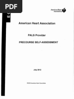 PALS Systematic Approach Summary: Initial Impression | PDF | Shock ...