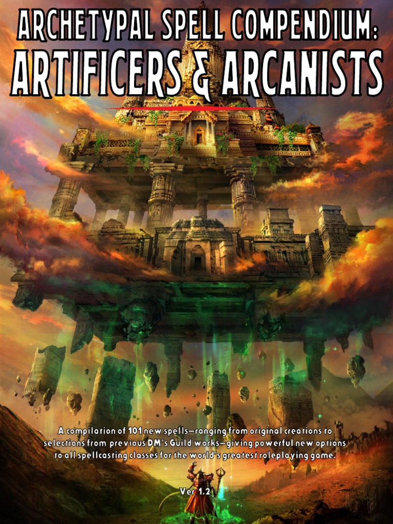 D D5E Archetypal Spell Compendium PDF | PDF | Wizards Of The Coast ...
