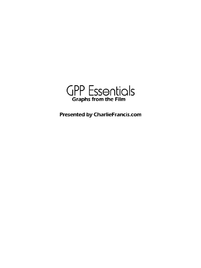 GPP - Charlie Francis | PDF