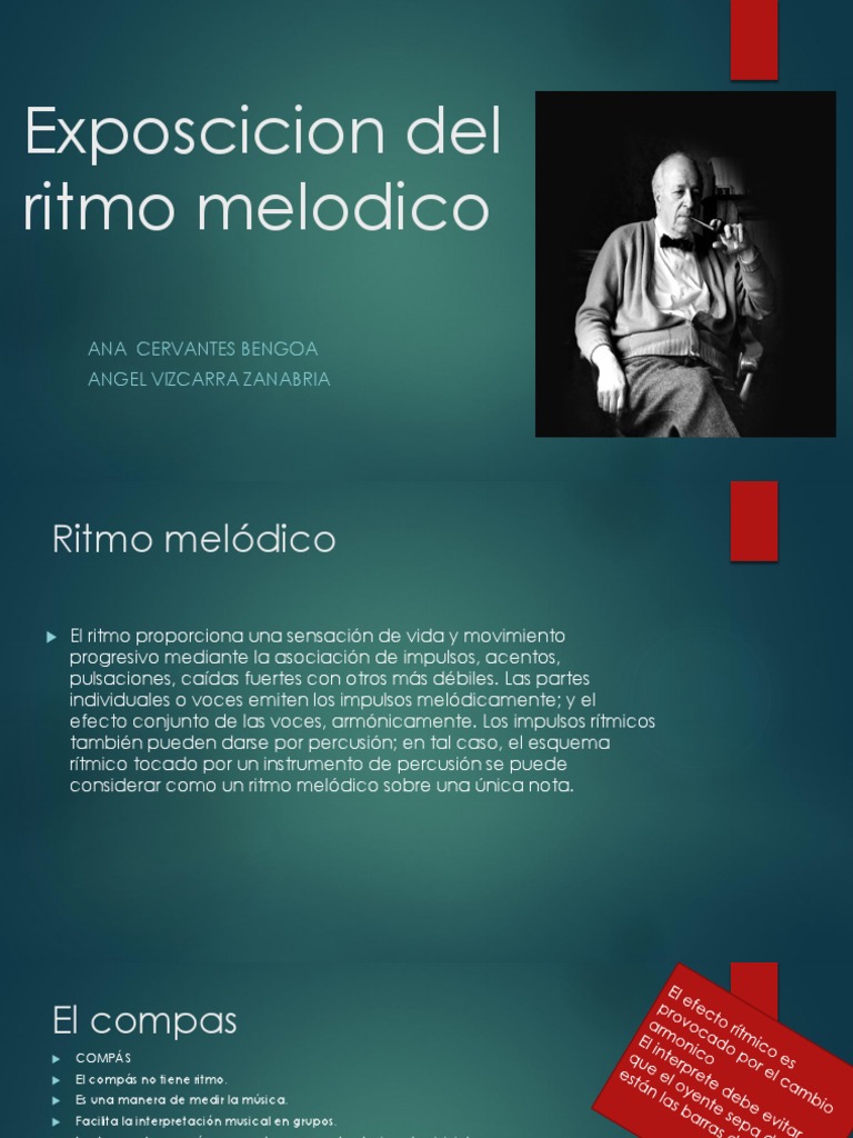 El Ritmo Melódico Sobre El Texto de Piston | PDF | Ritmo | Melodía