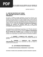 Formato Queja Profeco | PDF | Los consumidores | Protección al Consumidor