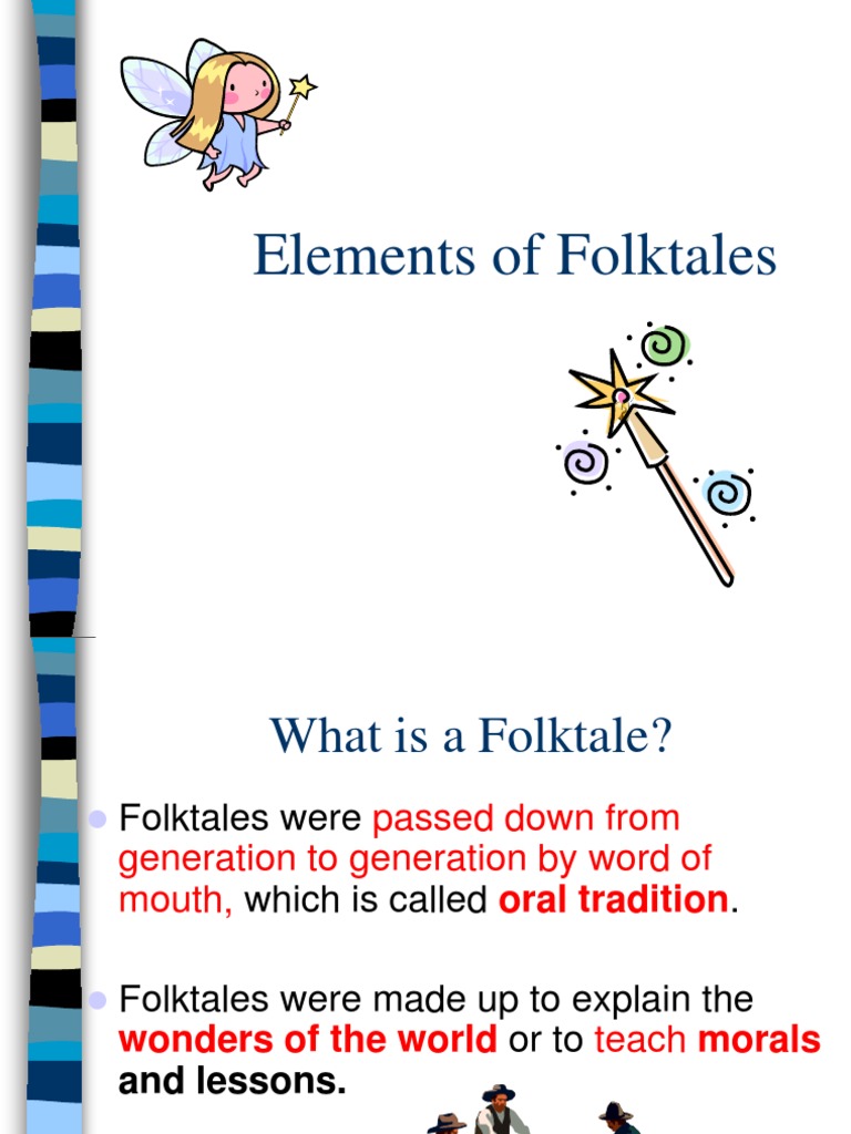 Elements of Folktales | PDF | Trickster | Fairy Tales