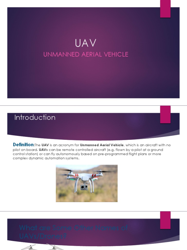 Unmanned Aerial Vehicle | PDF | Quadcopter | Unmanned Aerial Vehicle