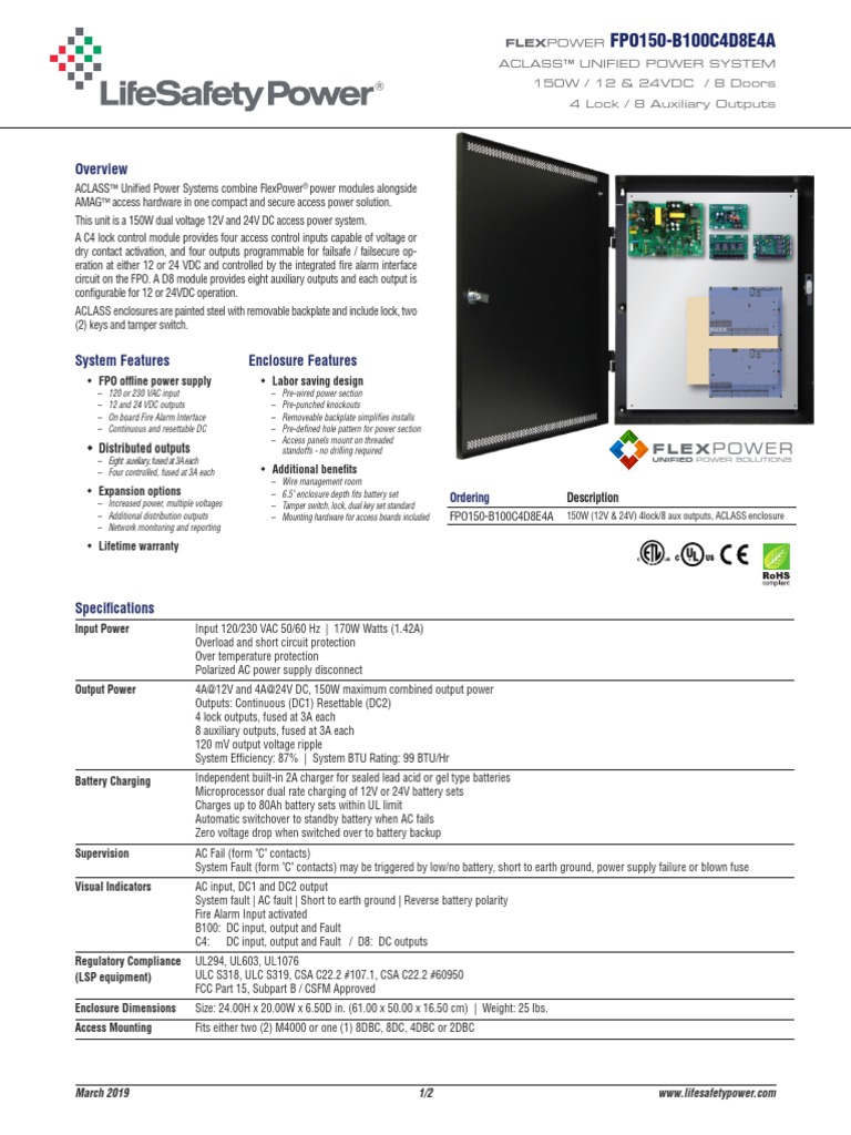 Ds Fpo150-B100c4d8e4a | PDF | Digital Electronics | Electromagnetism