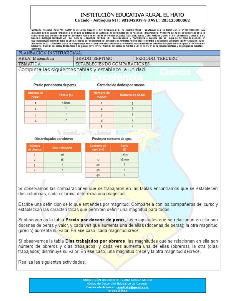 Matematica para 7 | PDF | Educación Secundaria | Educación primaria