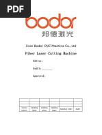Bodor Fiber Lasers Cutting Machines User Manual-B PDF | PDF | Switch | Sheet Metal