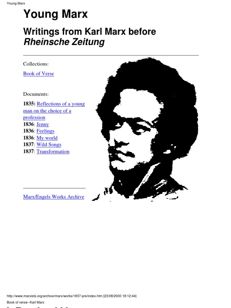 Young Karl Marx | PDF | Friedrich Engels | Karl Marx