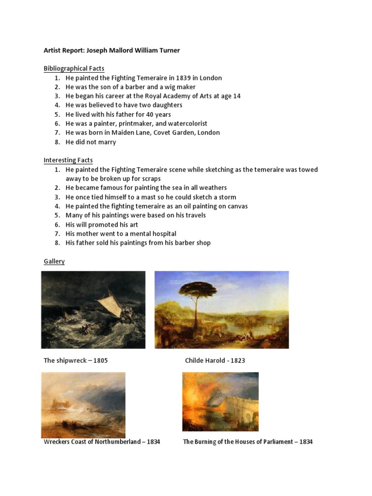 Artist Report | PDF