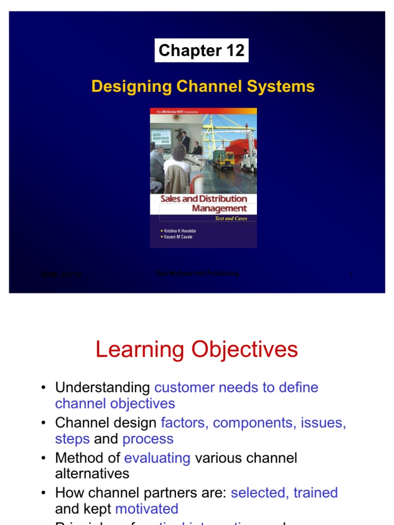 Designing Channel Systems | PDF | Retail | Sales