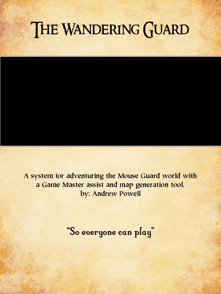 The Wandering Guard Apr 1 Update With IP Removed | PDF | Mouse | Predation