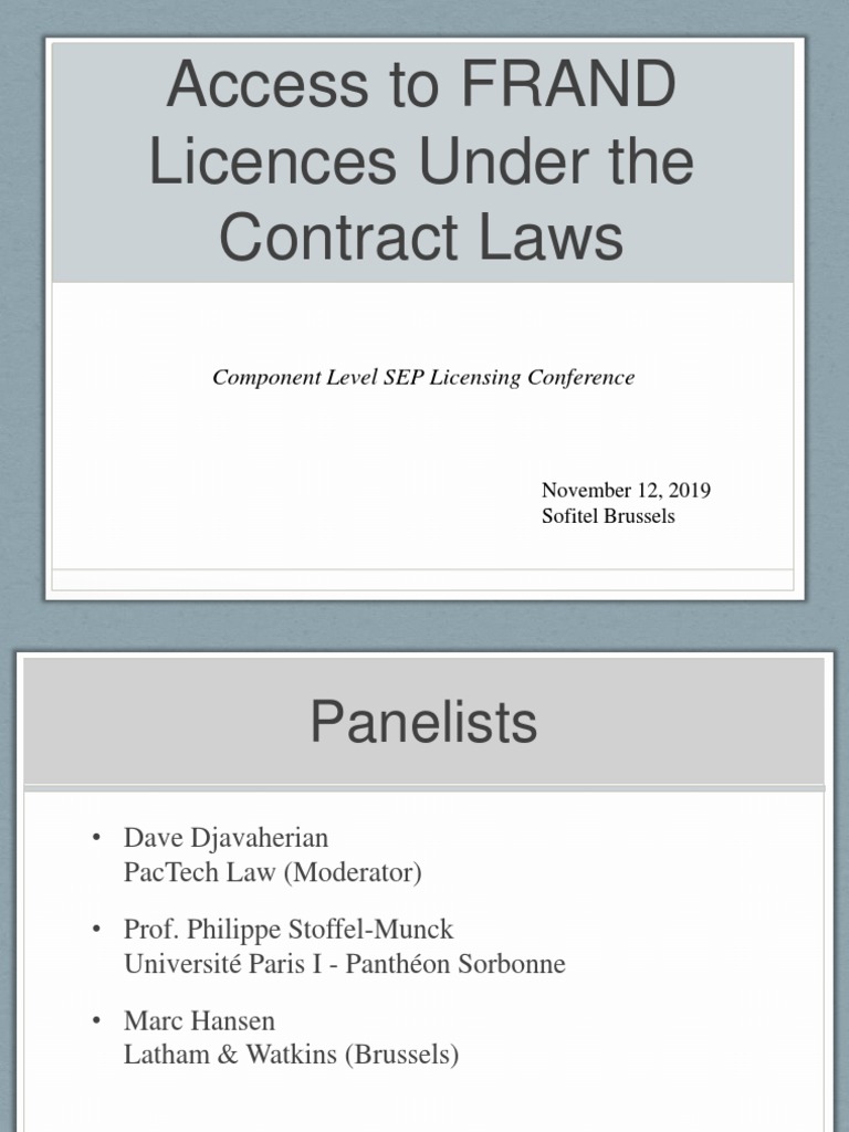 19-11-12 Dave Djavaherian Presentation | PDF | Business | Common Law