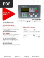 InteliLite AMF25 Datasheet - 1 | PDF | Relay | Power Supply