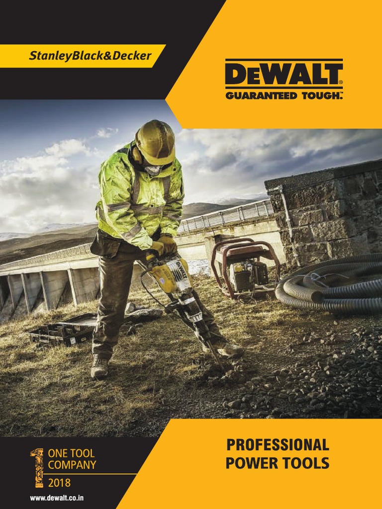 2018 Dewalt Power Tools Catalog | PDF | Drill | Battery Charger