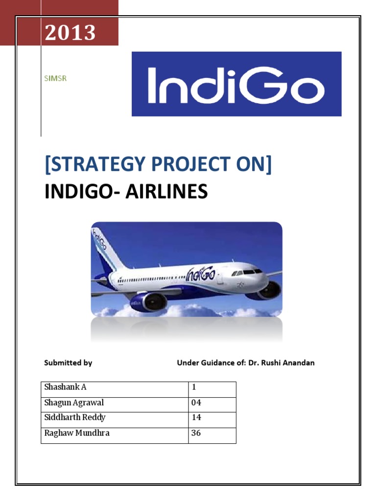Indigo Airlines Report | PDF | Airlines | Low Cost Carrier