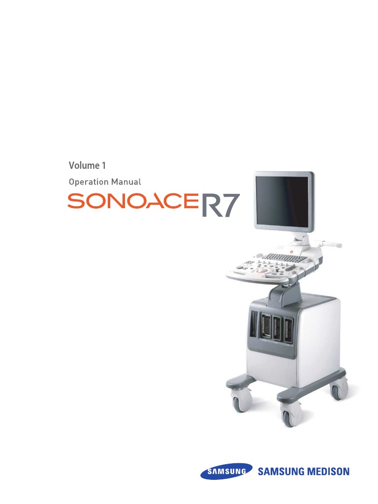 Samsung Sonoace R7 Ultrasound - User Manual | PDF | Electrostatic Discharge | Electromagnetic ...